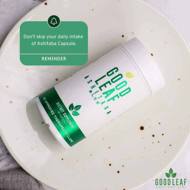ORIGINAL GOOD LEAF ASHITABA CAPSULES | Lazada PH