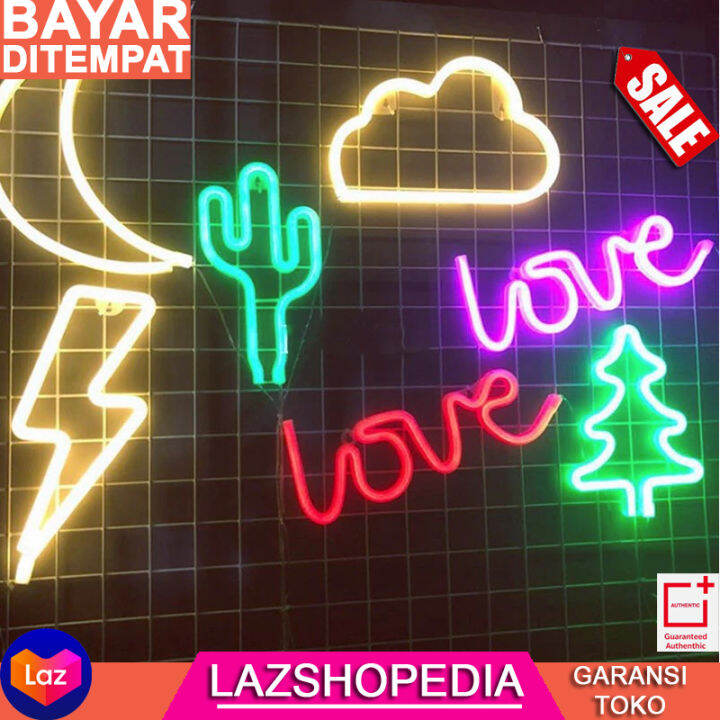 Lampu Dekorasi LED Neon Light / dekorasi rumah / lampu hias / lampu ...
