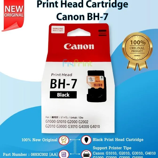 Head Canon CA92 Cartridge - G1010 G2010 G3010 G4010 G1000 G2000 Colour ...