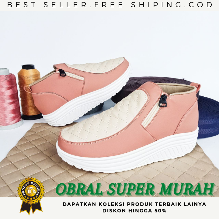 Sepatu Boot Wanita One Love Terbaru Sepatu Buts Wanita Semi Boots ...