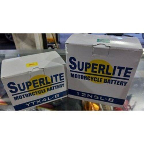 Superlite Motorcycle Battery YTX4L - B and 12N5L-B | Lazada PH