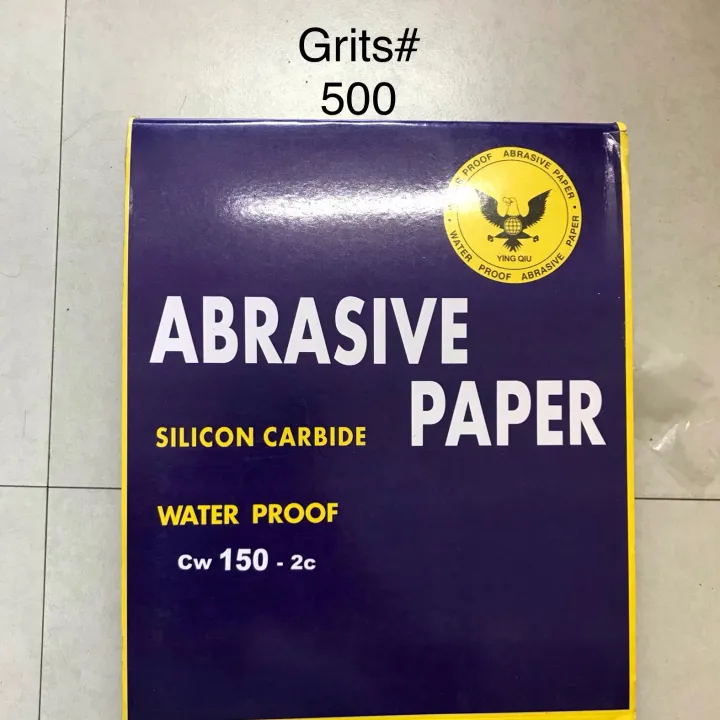 Eagle Waterproof Abrasive Sandpaper Grits #500 | Lazada PH