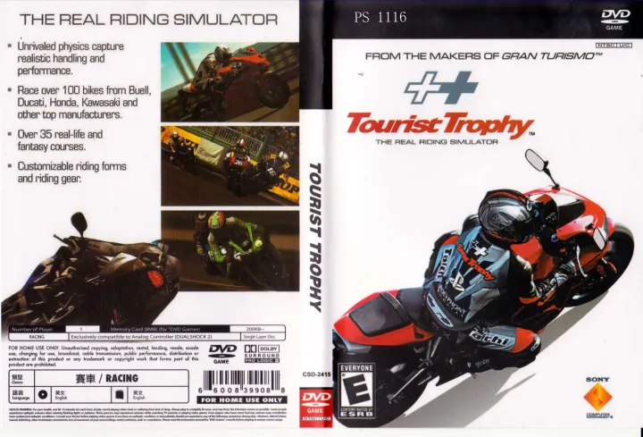 PS2 GAME TOURIST TROPHY | Lazada