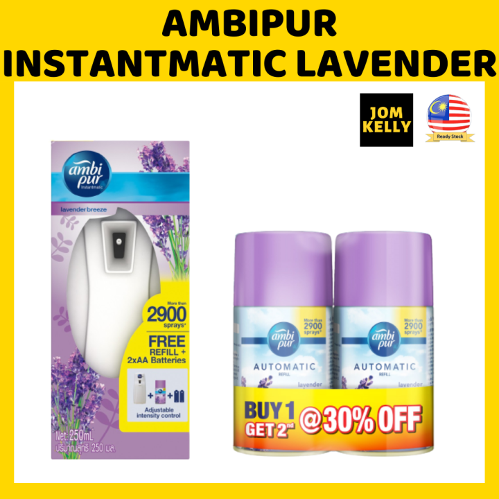 AMBI PUR Instamatic Lavender With Auto Spray & Refill 250ML / Refill ...