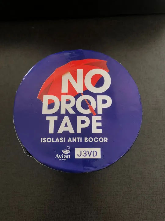 No Drop Bitumen Tape Lebar 10 cm Isolasi Anti Bocor Tahan Bocor Kedap Air Tahan Lama harga Per ...