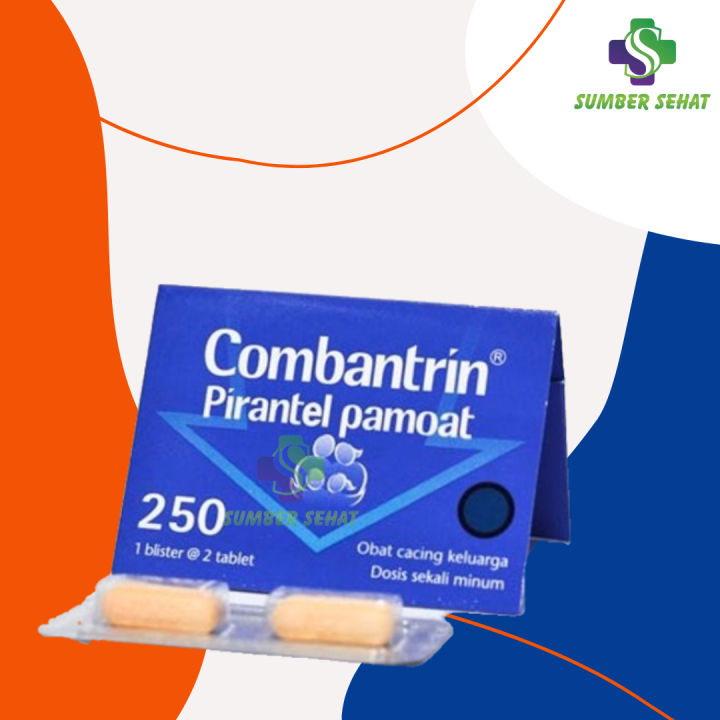 COMBANTRIN 250 MG STRIP 2 TABLET | Lazada Indonesia
