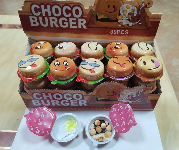 PERMEN KINDER BENTUK BURGER 1 PAK ISI 30PC | Lazada Indonesia