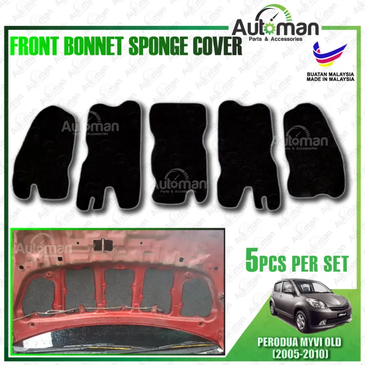Perodua Myvi Old 2005 - 2010 Front Bonnet Sponge Cover Bonnet Sound ...