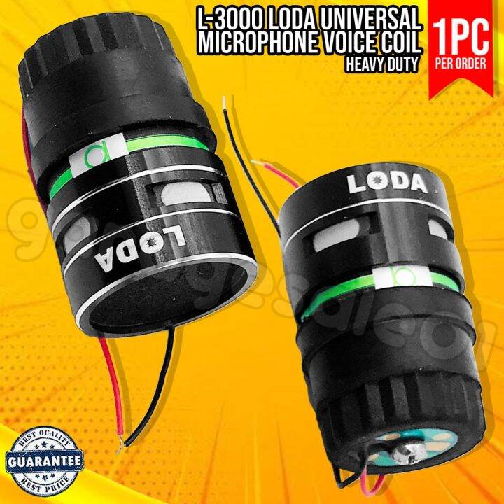 ⚡L-3000 LODA UNIVERSAL MICROPHONE VOICE COIL⚡☆ | Lazada PH