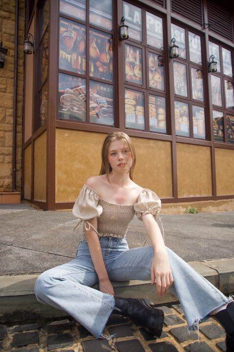 Hanna.bgg Harzel top | Lazada.co.th