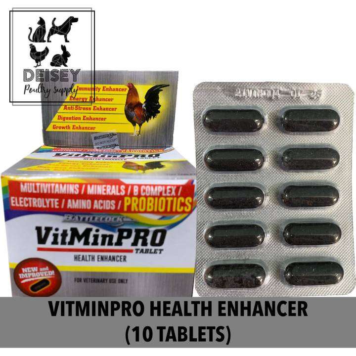 Battlecock Vitmin PRO Tablet (10TABLETS) | Lazada PH