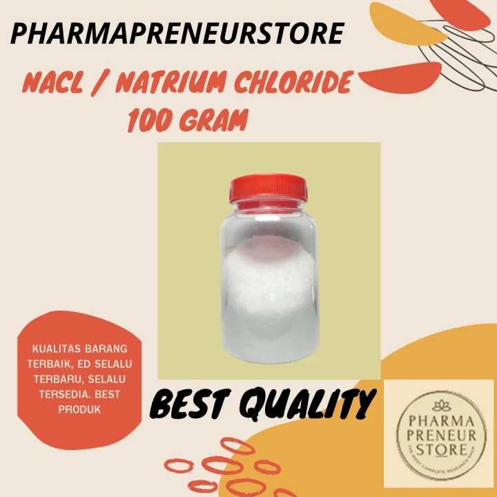 NaCl / Natrium Chloride 100 gram Best Quality | Lazada Indonesia