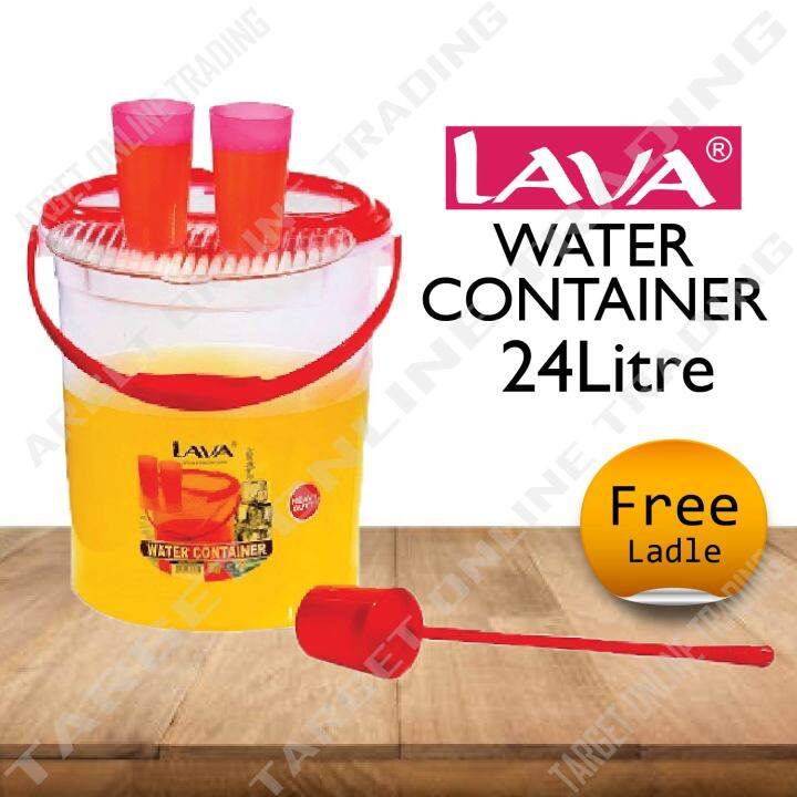 LAVA Water Dispenser JCE791 24Litre with Ladle | Lazada