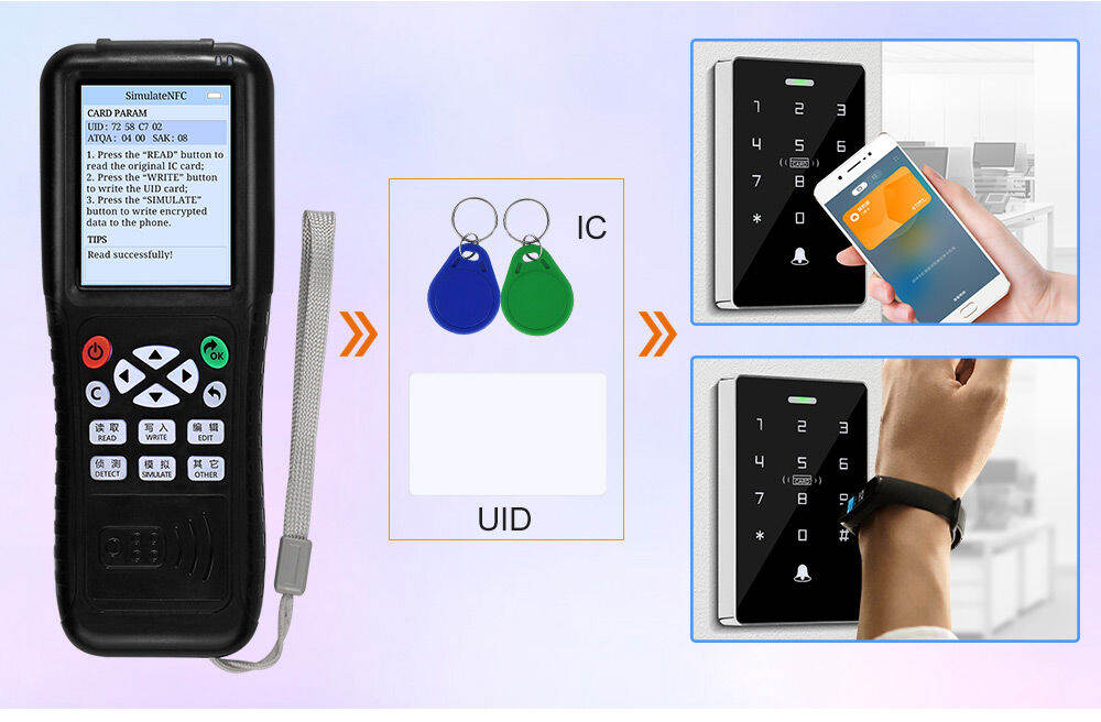 YiToo 2023รุ่นใหม่ RFID Reader Writer,คีย์การ์ดโปรแกรมเมอร์ถอดรหัสโร ...