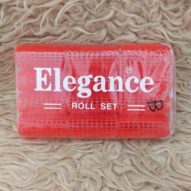 ELEGANCE ROLL SET BESAR ROL RAMBUT JADUL KERITING CURLY WAVE | Lazada ...