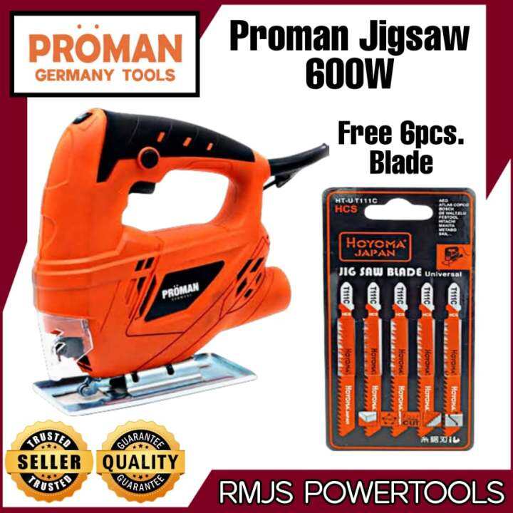 PROMAN Electric Jig Saw 600W with FREE 6 PCS. BLADE | Lazada PH