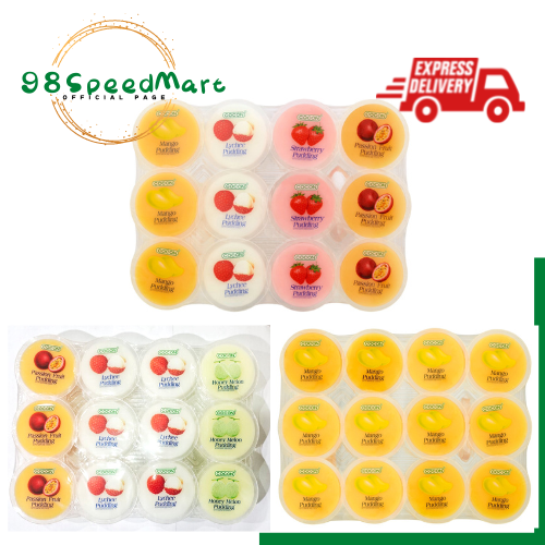 [98] Cocon Pudding With Nata De Coco 80gm x 12cups | Lazada