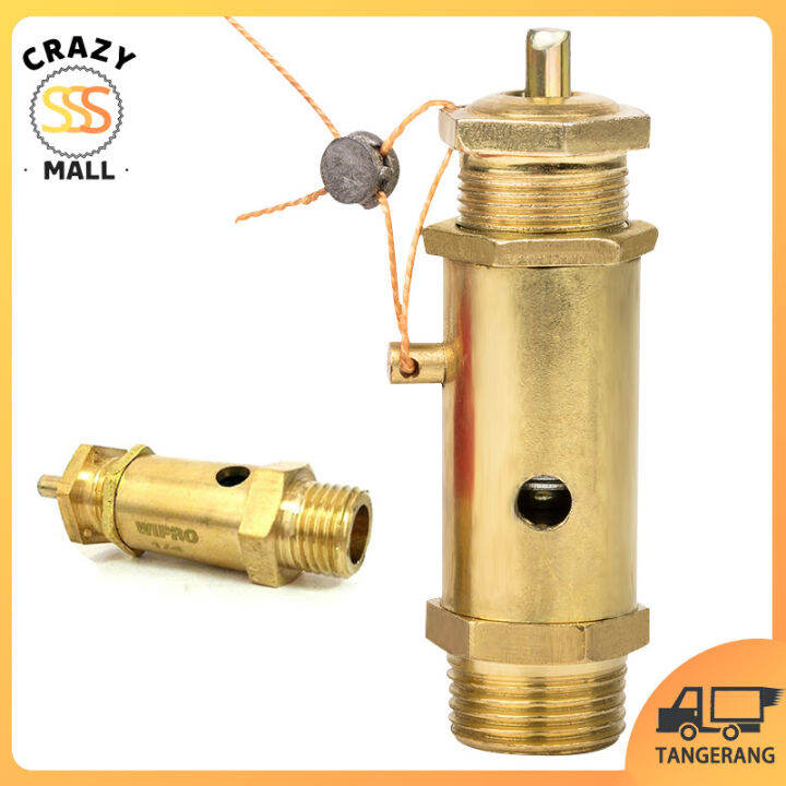 Katup Pengaman Kompresor Udara Safety Valve Kompresor Udara | Lazada ...