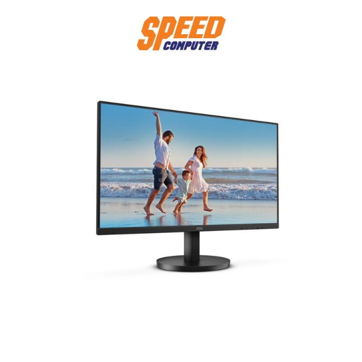 AOC MONITOR (จอคอมพิวเตอร์) 24B3HM/67 23.8VA 1920X1080 3000:1 4MS 75Hz VGA HDMI By Speed ...
