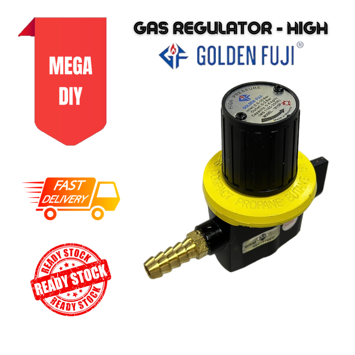 Golden Fuji Gas Regulator High Pressure (Sirim) Pengatur Gas Tekanan ...