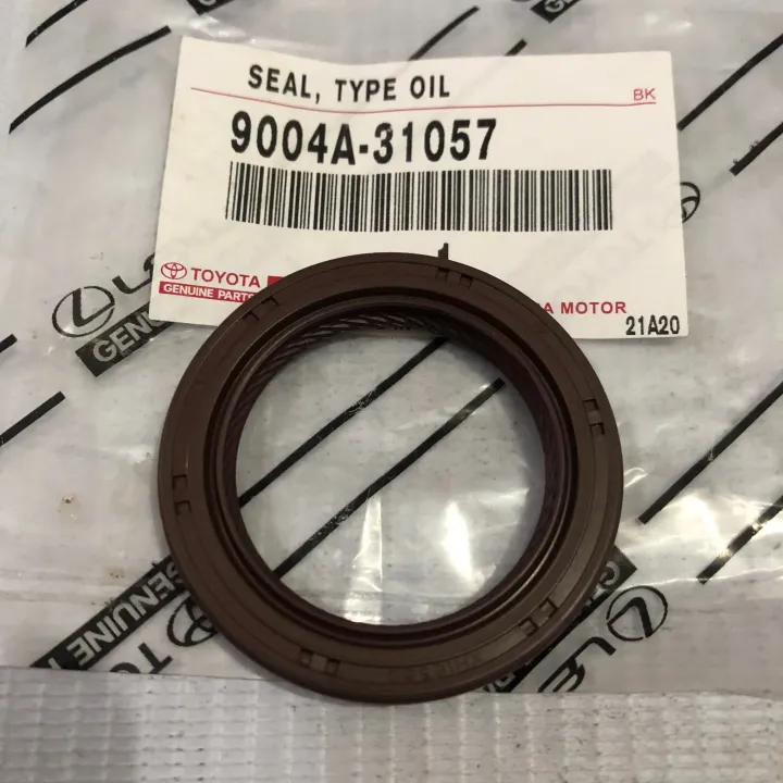 ORIGINAL TOYOTA 2E CRANKSHAFT/CAMSHAFT OIL SEAL (CRANK PULLEY SIDE) | Lazada PH