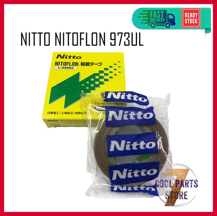 NITTO 973UL GLASS CLOTH TEFLON TAPE NITOFLON PTFE TEFLON ADHESIVE TAPE ...