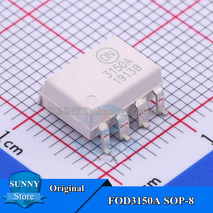 5Pcs Original FOD3150ASD SOP-8 FOD3150A 3150A SOP8 Drive optocoupler isolator New Original ...