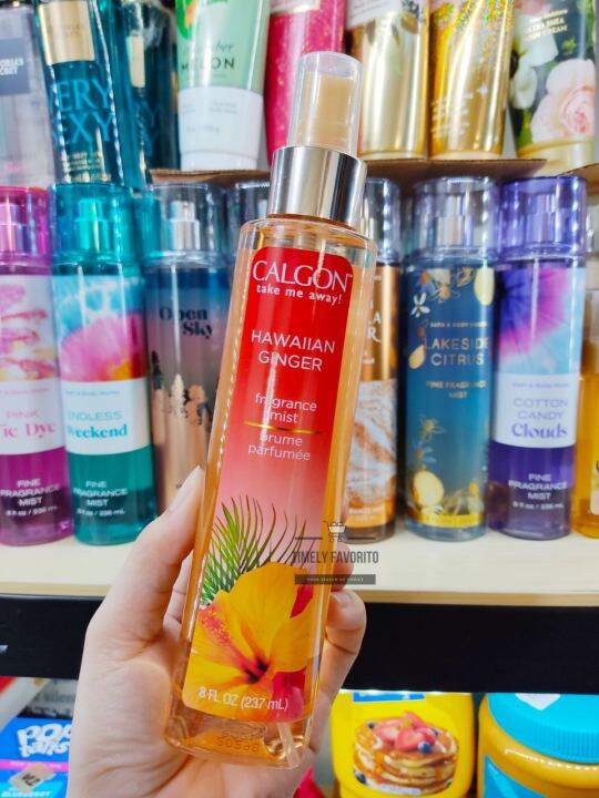 Calgon Morning Glory/Hawaiian Ginger Fragrance Body Mist 237ml | Lazada PH