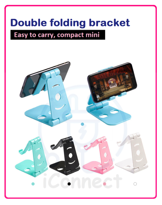 Adjustable Phone Stand Macaron Folding Phone Holder For Phone And ...
