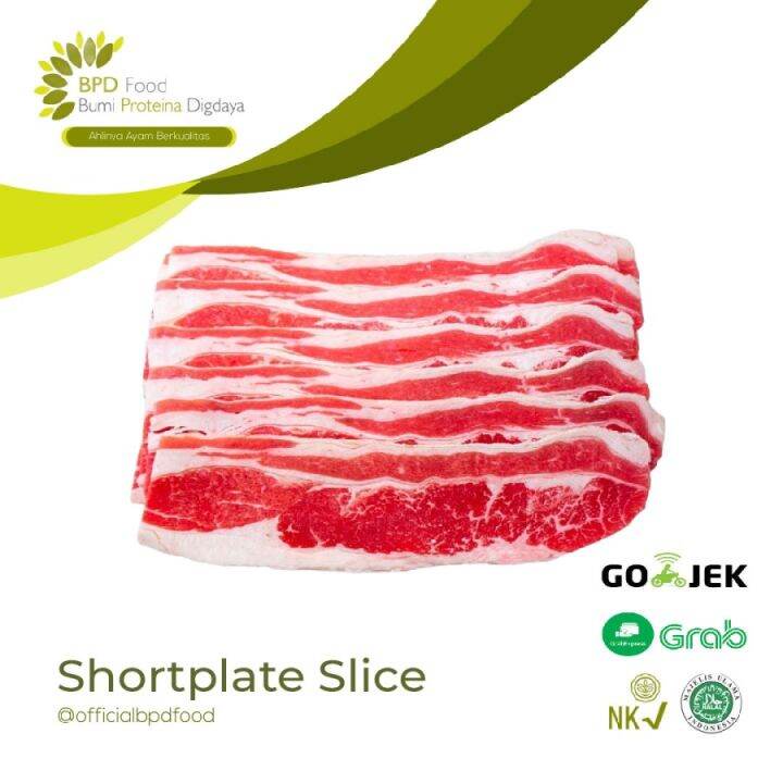 SHORTPLATE US SLICE / BEEF / YOSHINOYA BEEF PREMIUM - 250 GRAM HALAL ...