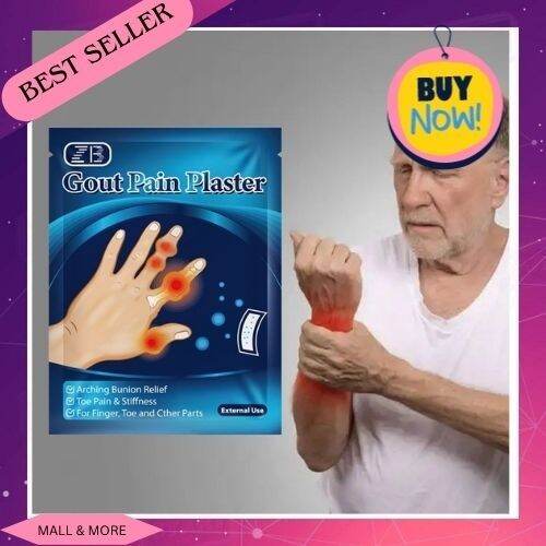 Gout Pain Plaster Herbal Hand Feet Wrist Pain Relieve Stickers Joint ...