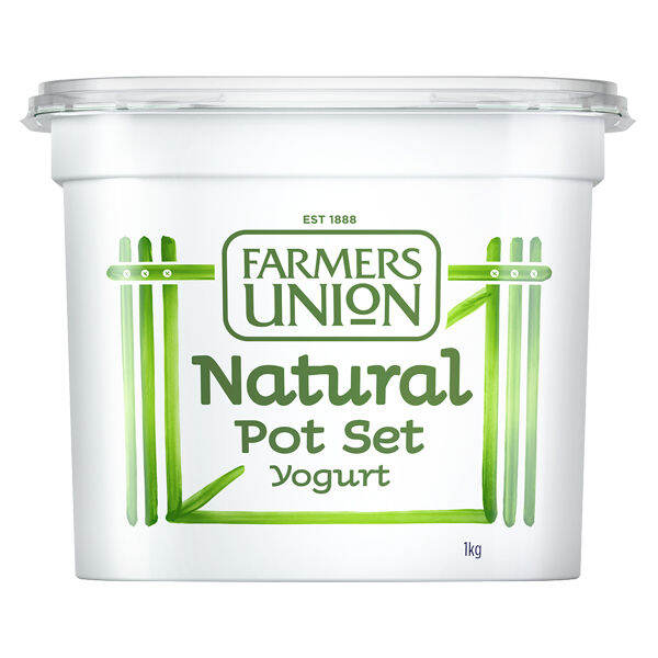 Farmers Union Natural Pot Set Yogurt 1KG (Australia) | Lazada PH