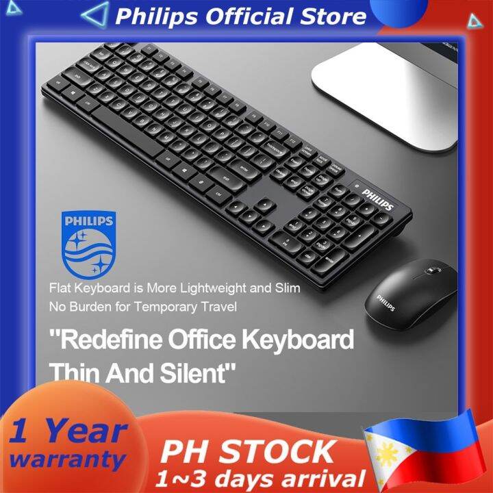 dguic COD Philips Original C324 Wireless Keyboard and Mouse Combo ...