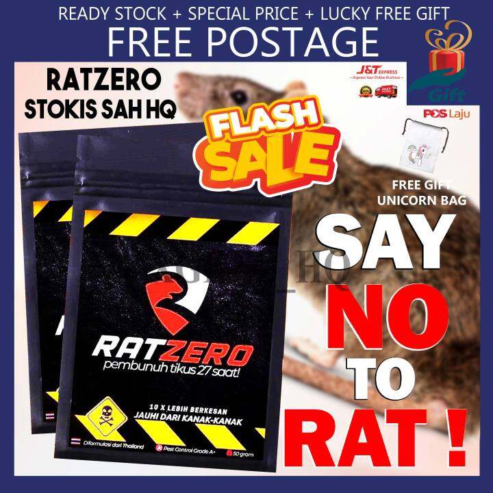 Racun Tikus Rat Zero Ubat Tikus Rat Killer Umpan Cencurut Racun Paling ...