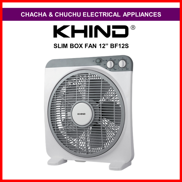 Khind Slim Box Fan Baby Fan 12" ~ BF12S | Lazada