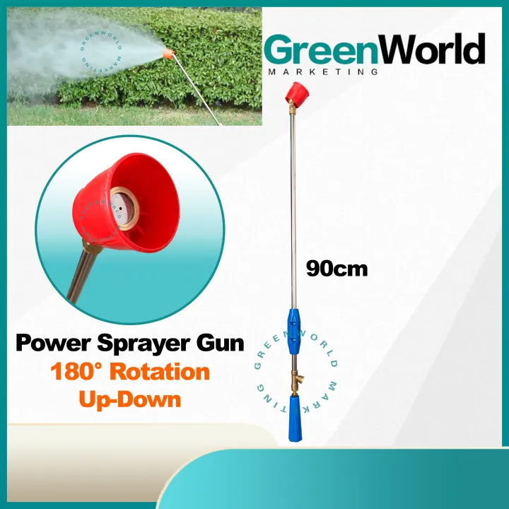 Sprayer Power Gun 360º Degree Power Sprayer Batang Pam Racun Gun | Lazada