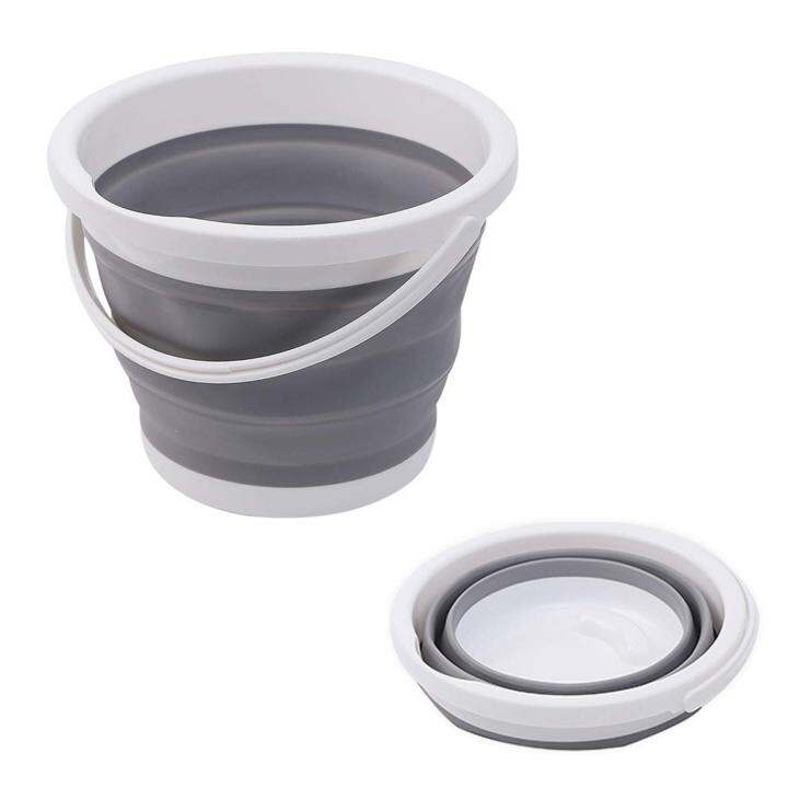 5L Collapsible pail collapsible bucket Foldable Bucket | Lazada PH