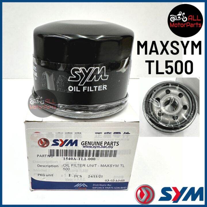 [100% ORI] MAXSYM TL500 OIL FILTER FUEL PENAPIS MINYAK FUEL 1540A-TL1 ...