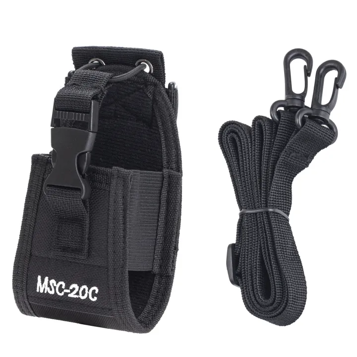 【In Stock】ABBREE MSC-20C Case Holster Pouch Bag for BAOFENG Yaesu Icom ...