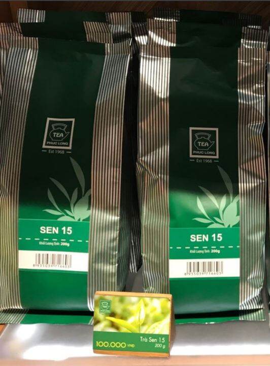 Trà Sen/Lài 15 Phúc Long 200g/500g | Lazada.vn