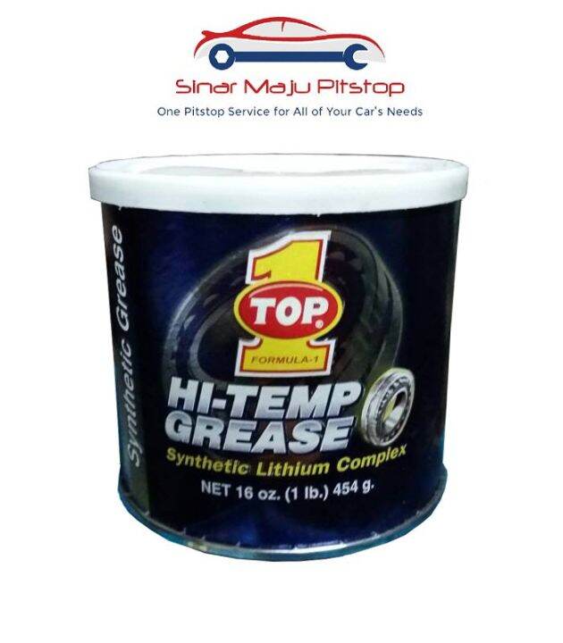 Top One Hi-Temp Grease 454 Gram ORIGINAL MADE IN USA - Gemuk Pelumas ...