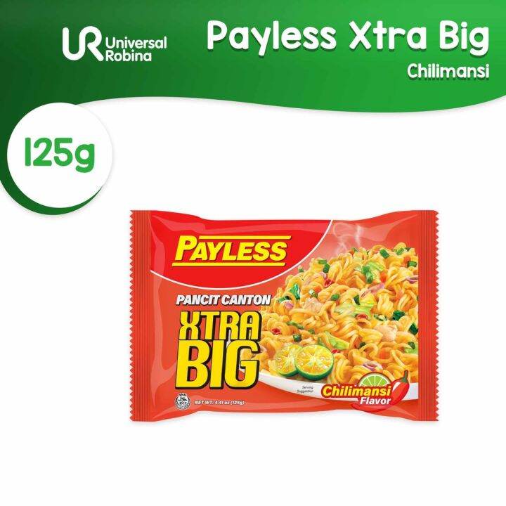 Payless Xtra Big Pancit Canton Chilimansi 125g - Pack of 6 | Lazada PH