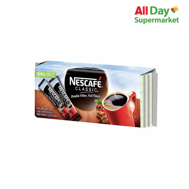 Nescafe Classic Double Filter 48'S | Lazada PH