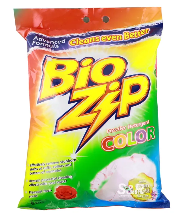 Bio Zip Detergent Powder Color 6kg or Aloe Vera Scent | Lazada PH