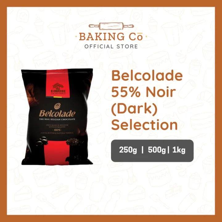 Belcolade 55% Dark (Noir) Selection Cacao-Trace™ Chocolate Couverture ...