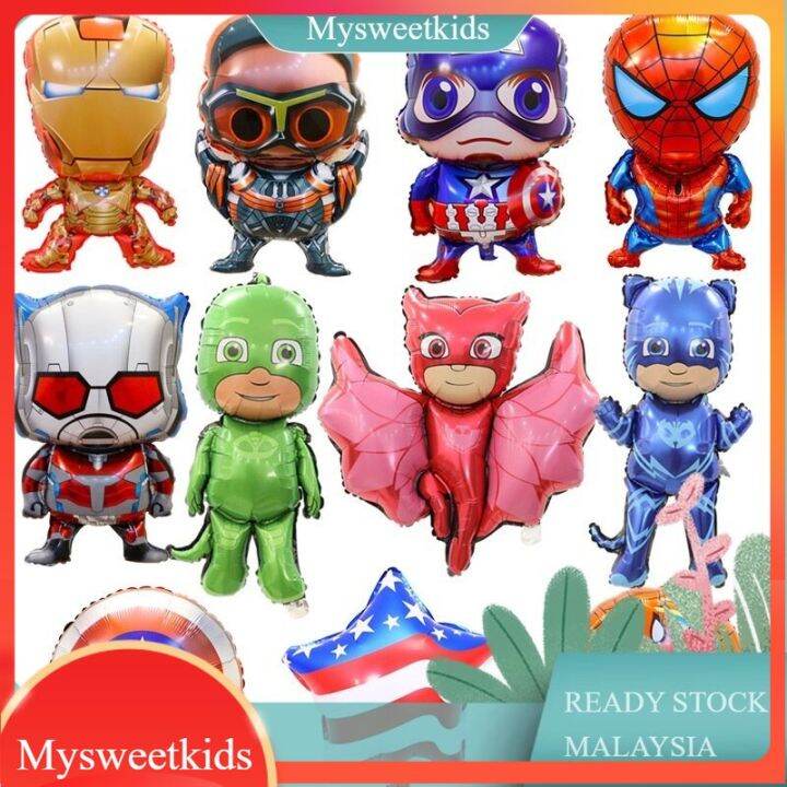 🔥HOT DEALS🔥Frozen Superhero Foil Balloon Marvel Captain America ...
