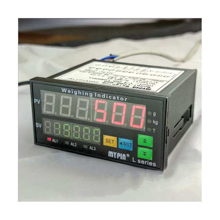 Digital Weighing Controller Meter Filling Control Instrument LED Display Controller 1-4 Load ...