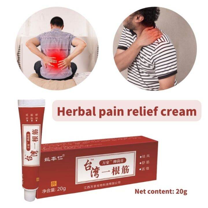 Herbal Pain Relief Cream for Lumbar Cervical Shoulder Joint Back Pain ...
