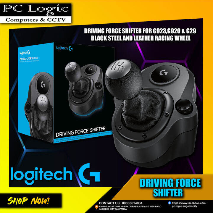 LOGITECH G DRIVING FORCE GAMING SHIFTER CONTROLLER FOR G923 / G920 ...