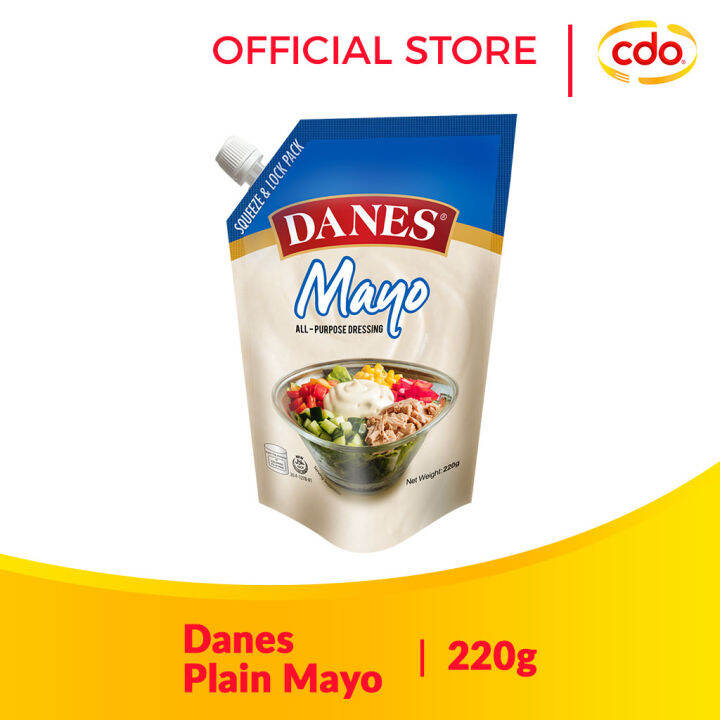 DANES Mayo Dressing 220g (Pouch) Plain | Lazada PH